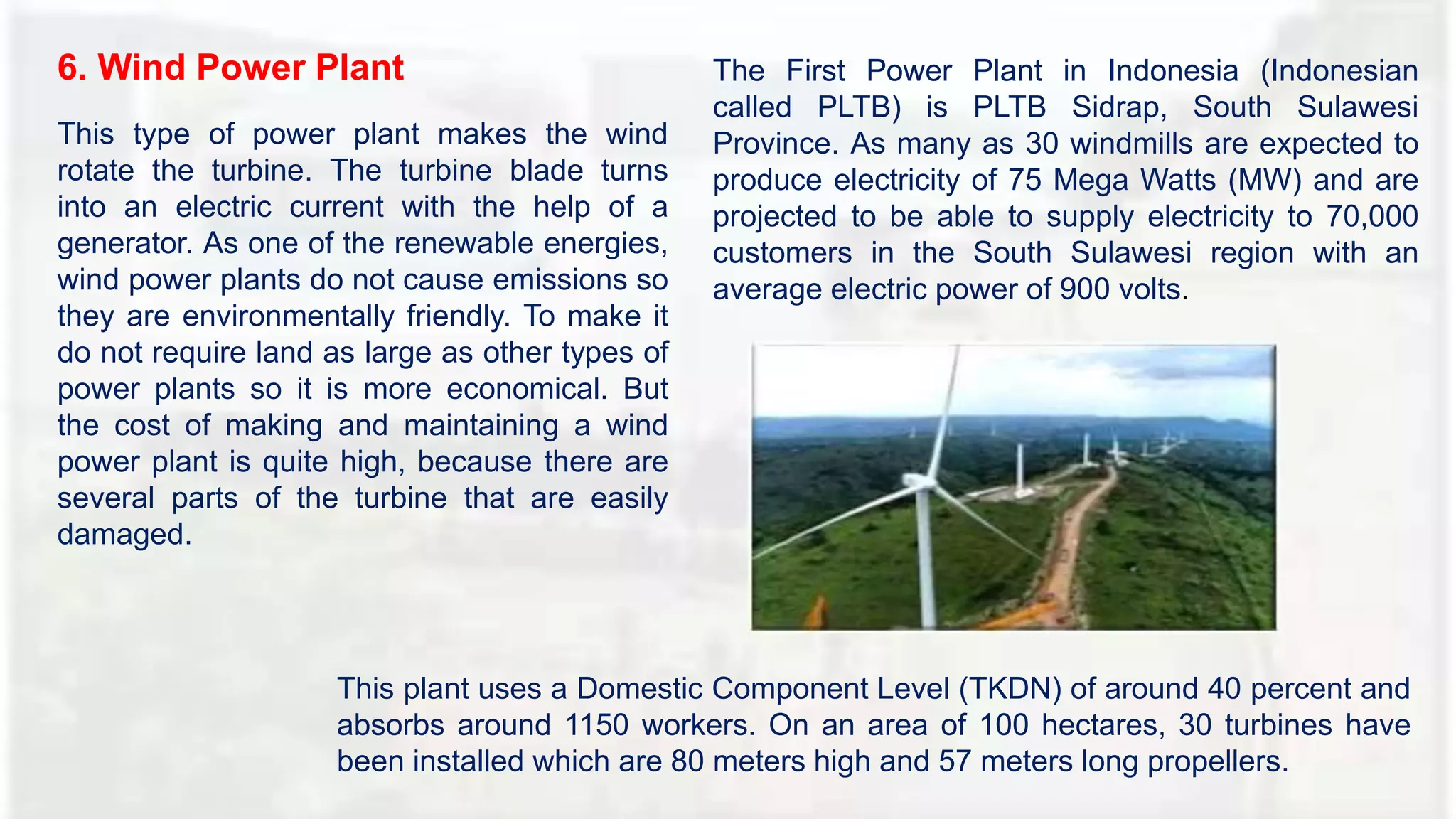 KNOW THE TYPES OF POWER PLANTS IN THE WORLD | PPTX