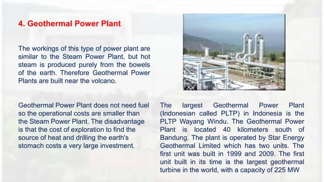 KNOW THE TYPES OF POWER PLANTS IN THE WORLD | PPT