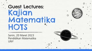 Matematika HOTS | PPTX | Geography | Science