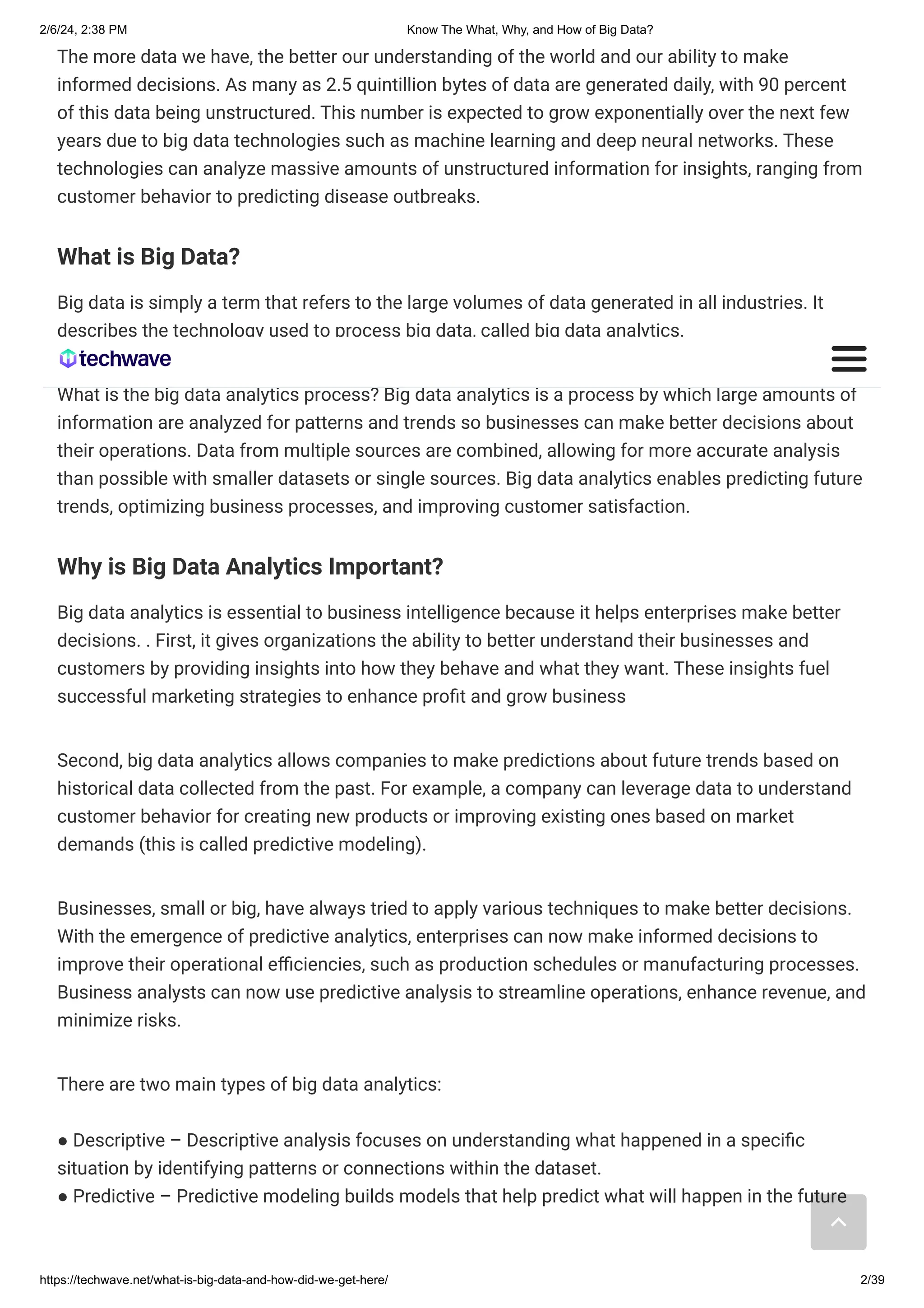 Know The What, Why, and How of Big Data_.pdf
