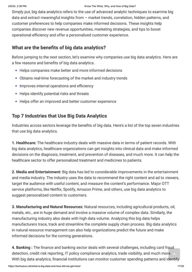 Know The What, Why, and How of Big Data_.pdf