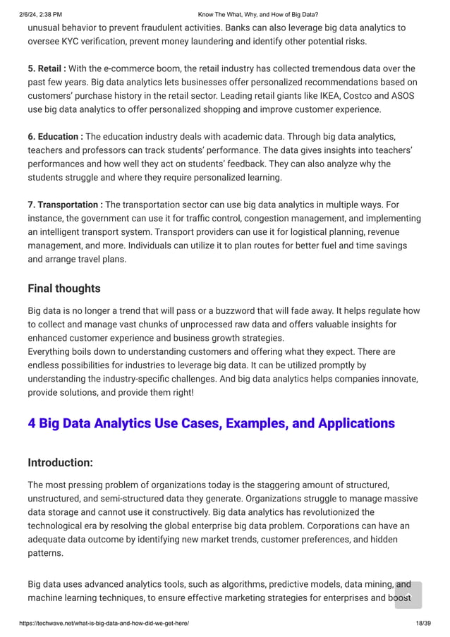 Know The What, Why, and How of Big Data_.pdf