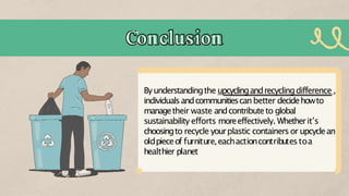 Making a Difference: Understanding the Upcycling and Recycling ...