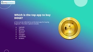 Know which are the top-rated crypto wallets to store DOGE.pdf | Social Networking | Internet