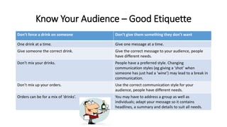 Know your audience | PPT