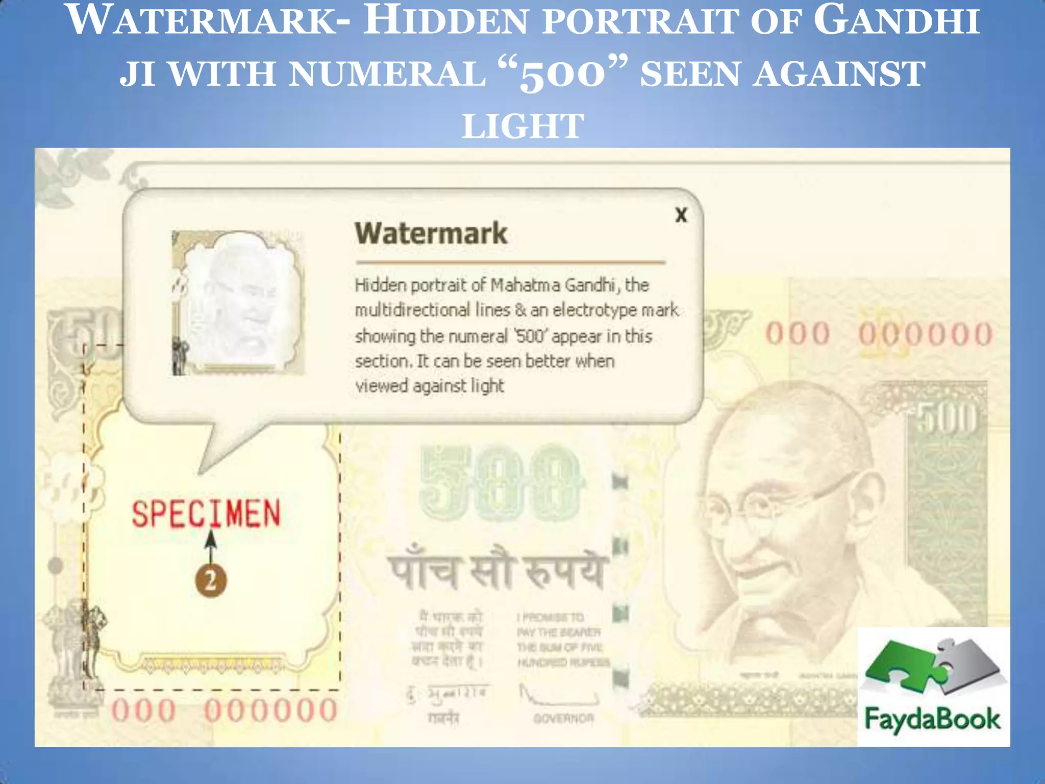 Know your bank note | PPTX