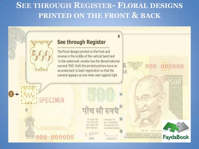 Know your bank note | PPT