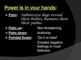 Know your body language | PDF