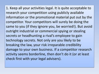 Know Your Competition | PPT