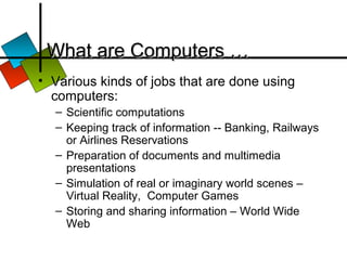 Know your computer | PPT