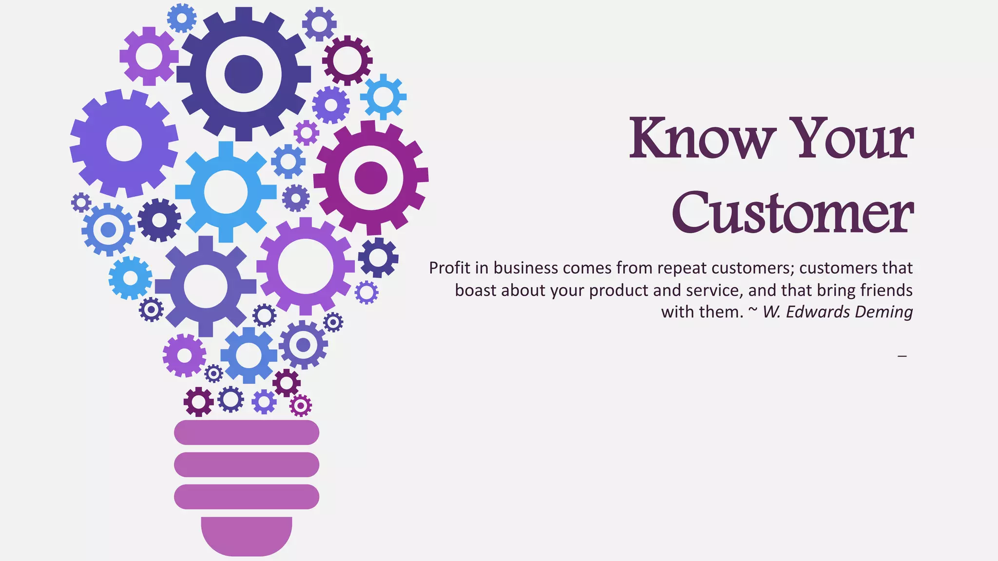 Know your customer | PPTX