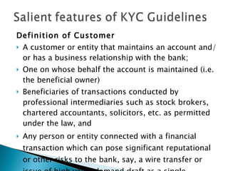 Know your customer guidelines | PPT