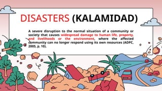 Philippine settings: KNOW YOUR DANGER.pptx