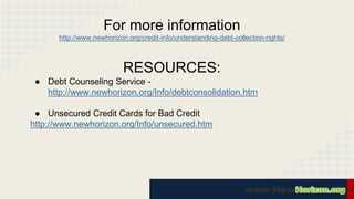 Know Your Debt Collection Rights | PPTX | Consumer Issues | Business