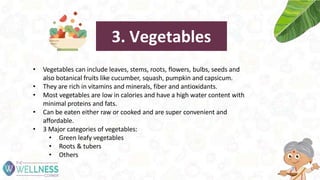 Food : Classification & Benefits | PPTX
