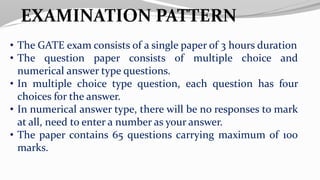 Know your Gate Exam | PPT