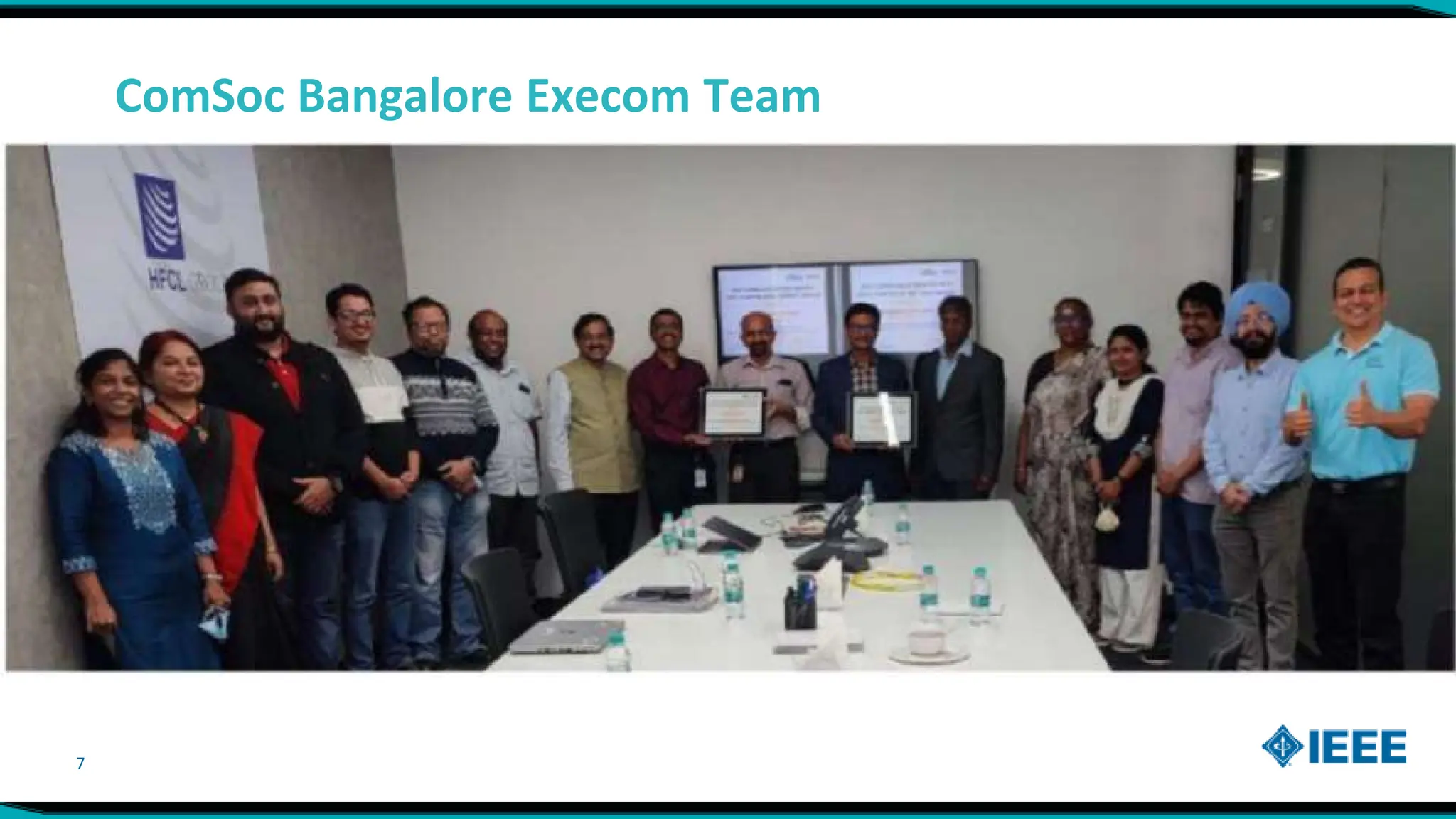 Know your IEEE ComSoC Chapter in Bangalore | PPT