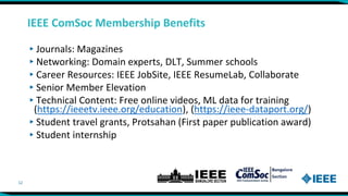 Know your IEEE ComSoC Chapter in Bangalore | PPT