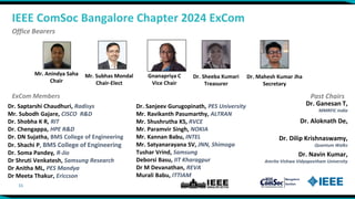 Know your IEEE ComSoC Chapter in Bangalore | PPT