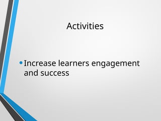 KNOW YOUR LEARNERS (KYL) used in trainig | PPTX