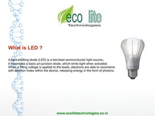 Know Your LED Lights | Eco Lite | PPT