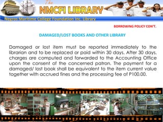 Know your library | PPT