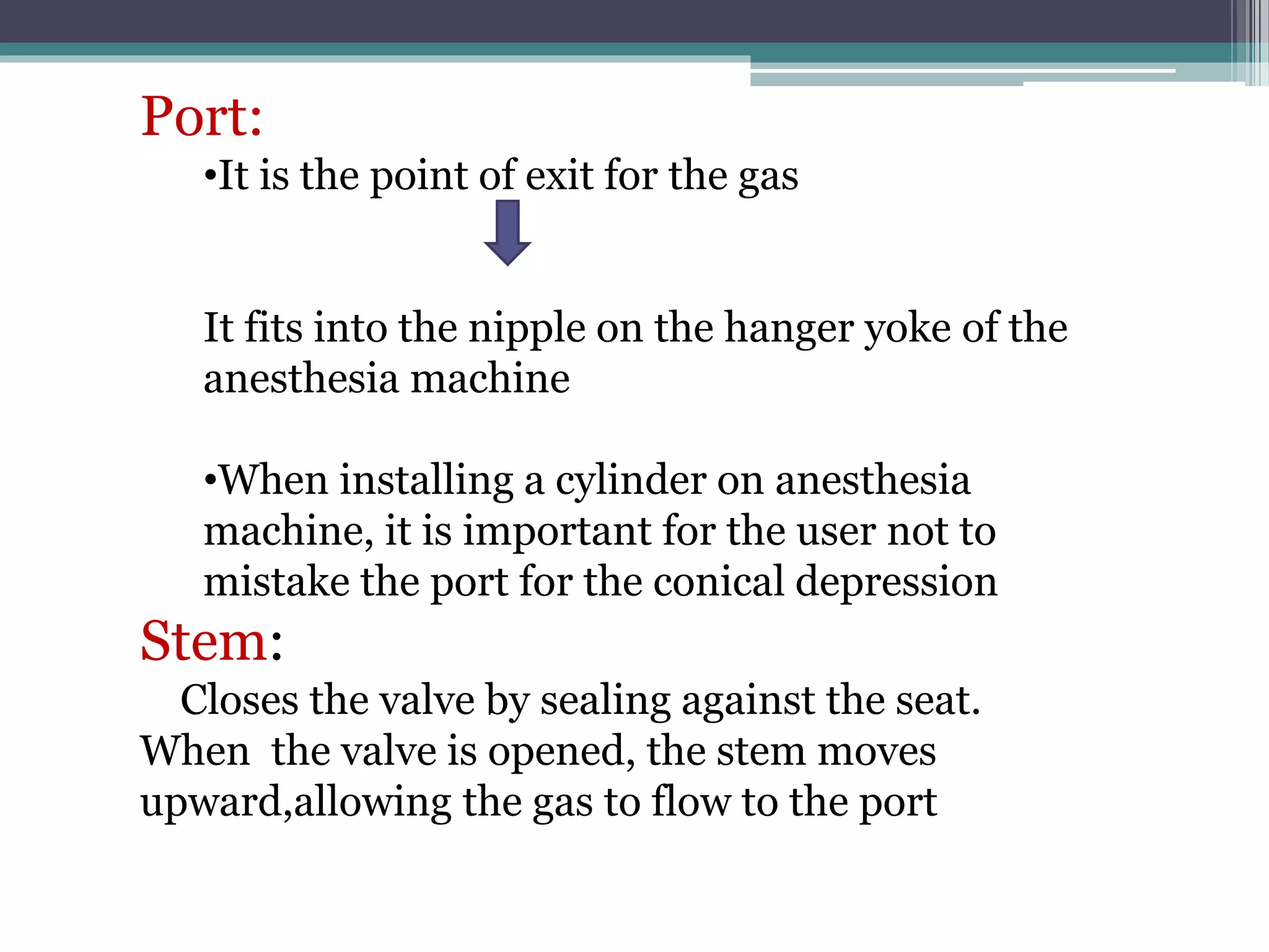 The basic anaesthesia machine | PPTX