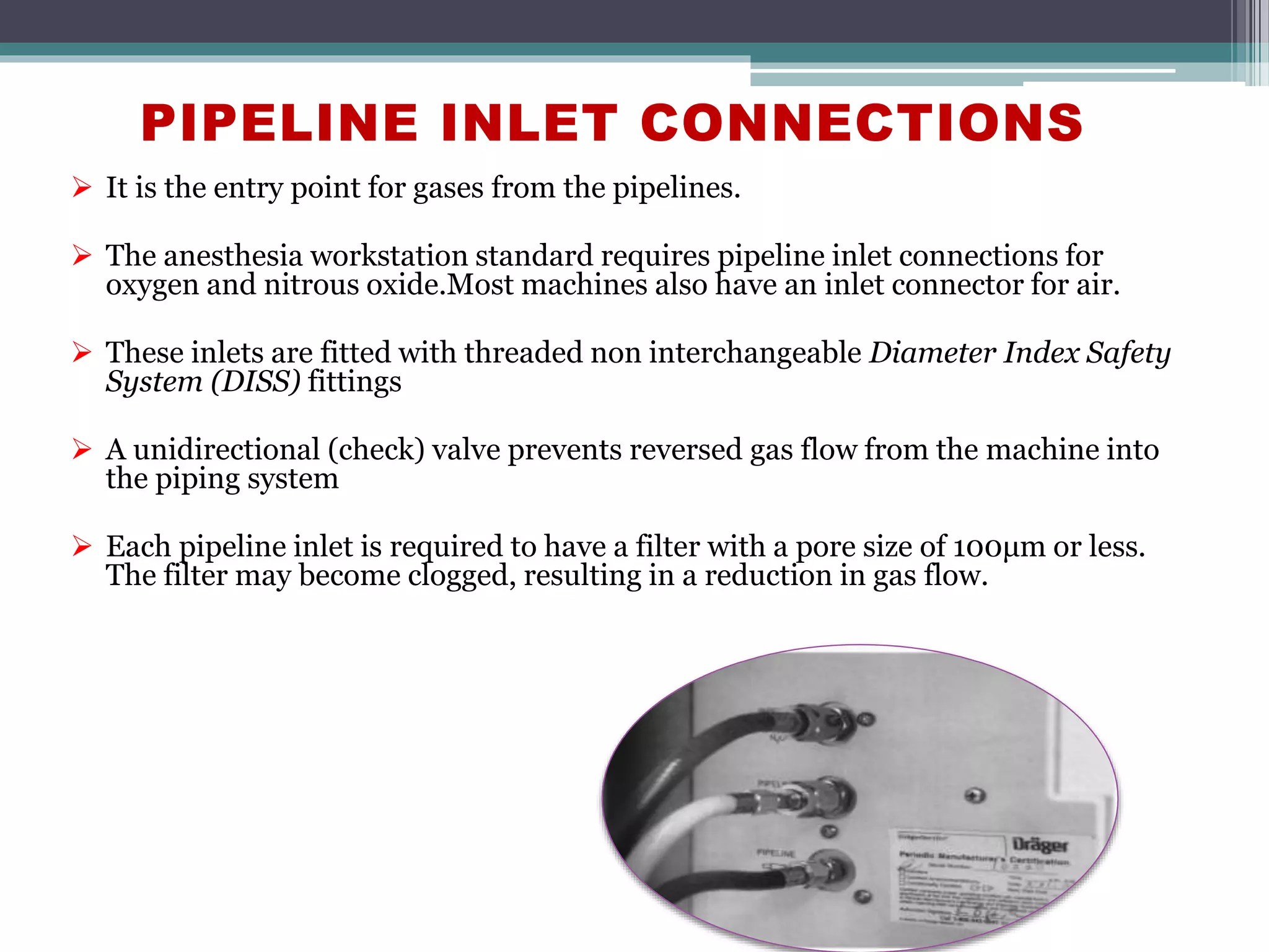 The basic anaesthesia machine | PPTX