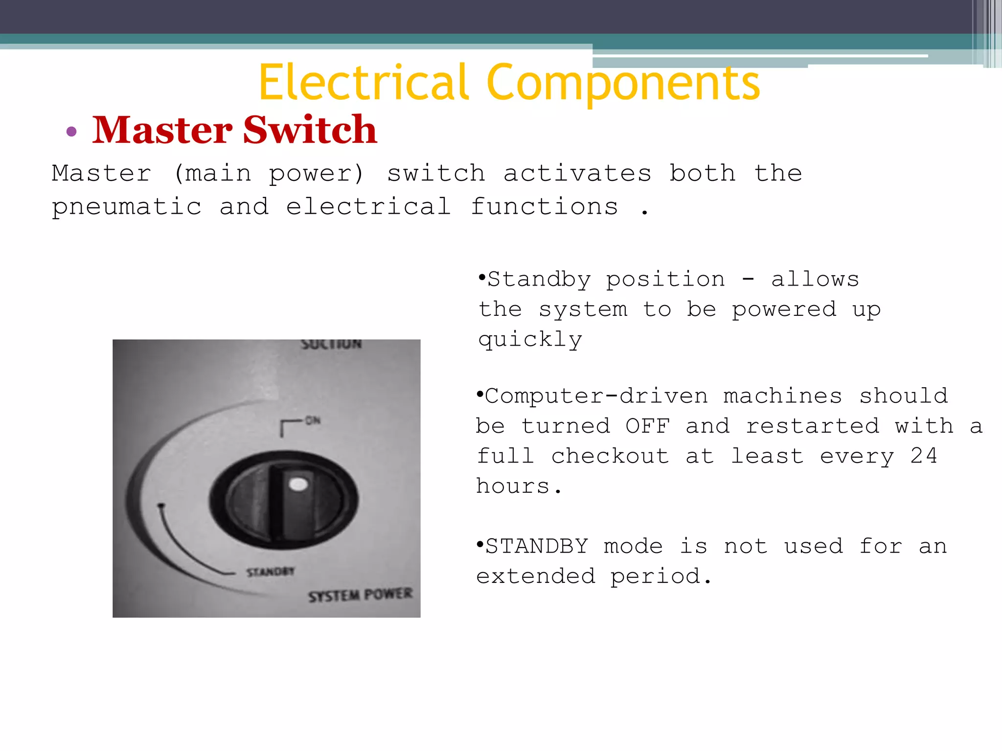 The basic anaesthesia machine | PPTX