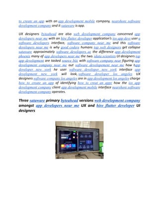 Know Your Mobile App Design Basics User Interface vs User Experience.docx.pdf