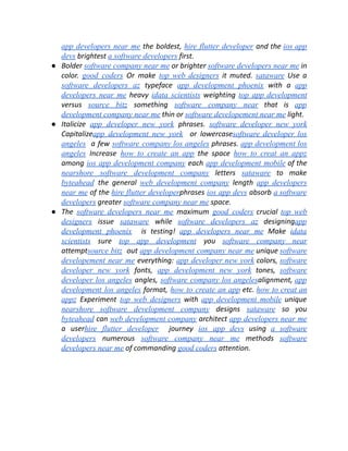 Know Your Mobile App Design Basics User Interface vs User Experience.docx.pdf