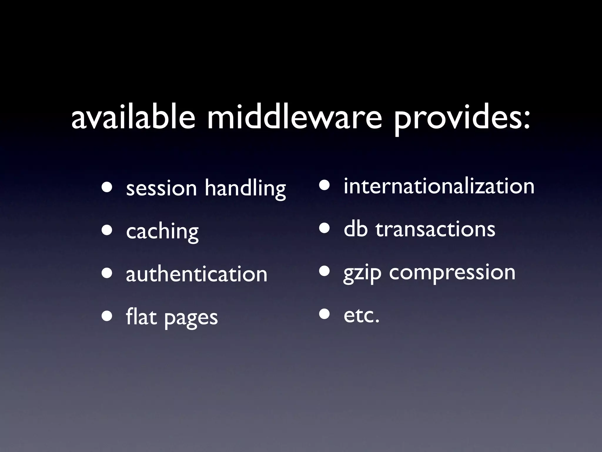 Django - Know Your Namespace: Middleware | PDF
