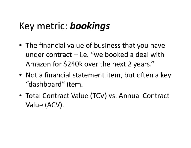 Know your numbers | PDF
