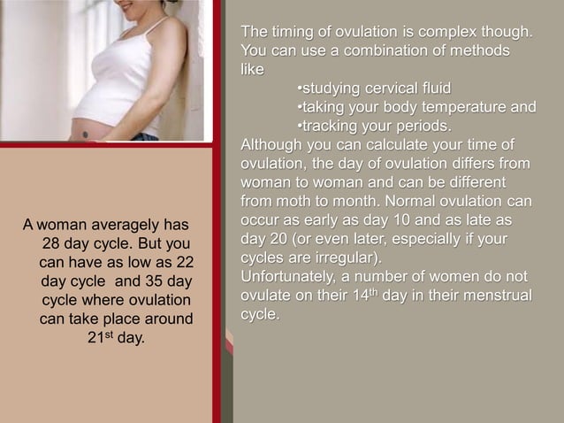 Know Your Ovulation Day To Get Pregnant | PPT