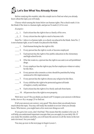 Know your rights | PDF