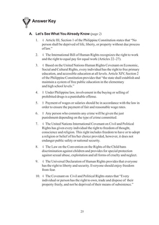 Know your rights | PDF