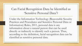 Know your rights protection against facial recognition software. | PPTX