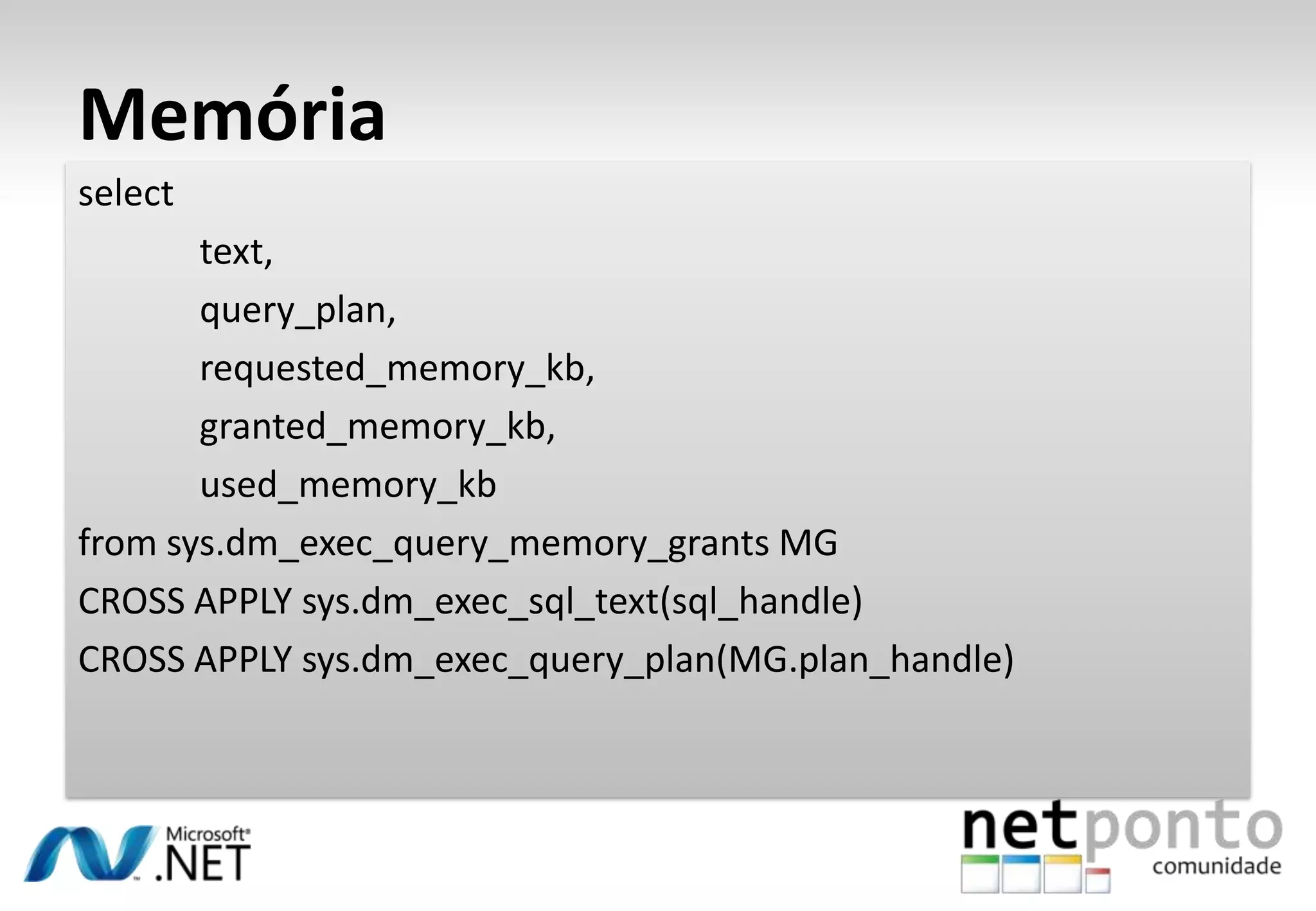 Know your SQL Server - DMVs | PPTX