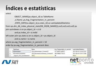 Know your SQL Server - DMVs | PPT
