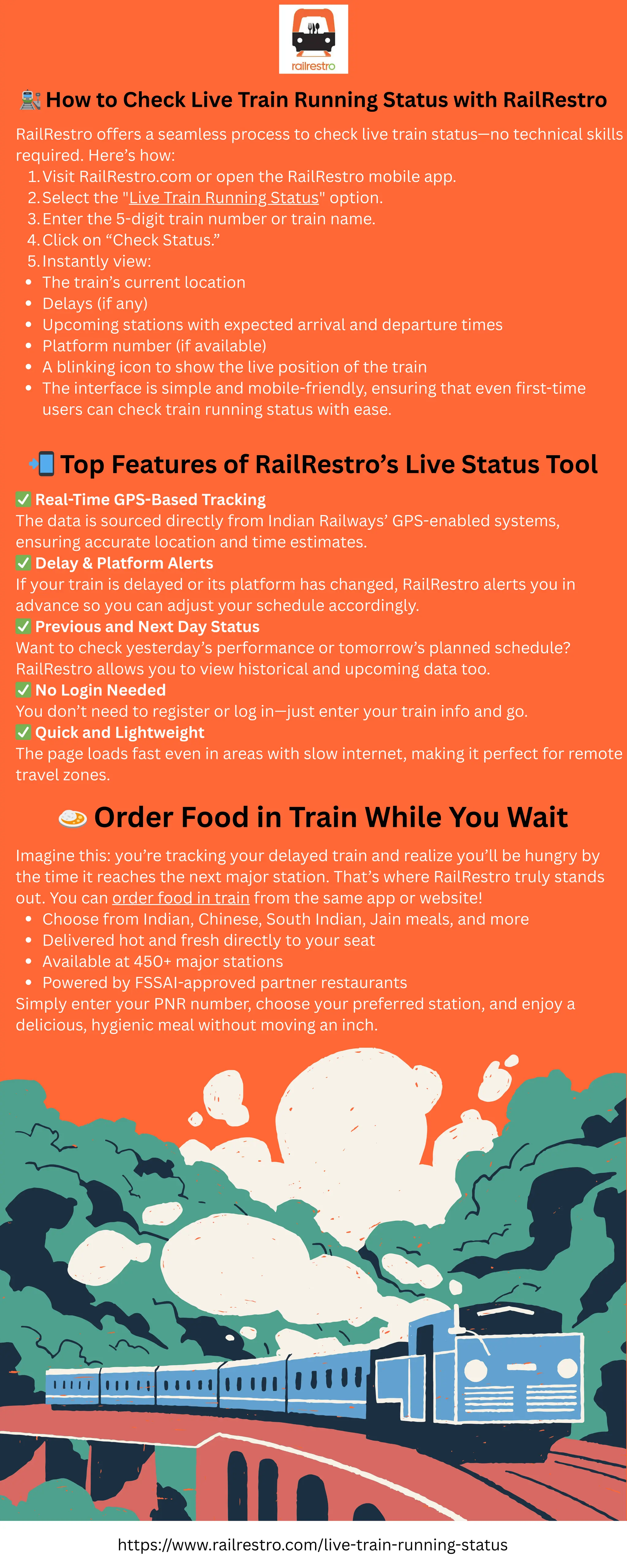Know Your Train’s Status Before You Step Out – RailRestro Has You ...