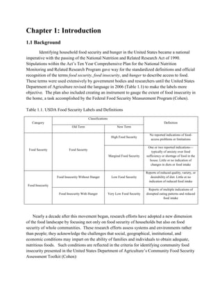 Food Equity Assessment | PDF