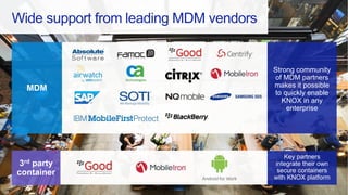 Samsung KNOX - The Most Secure Android Solution | PPTX