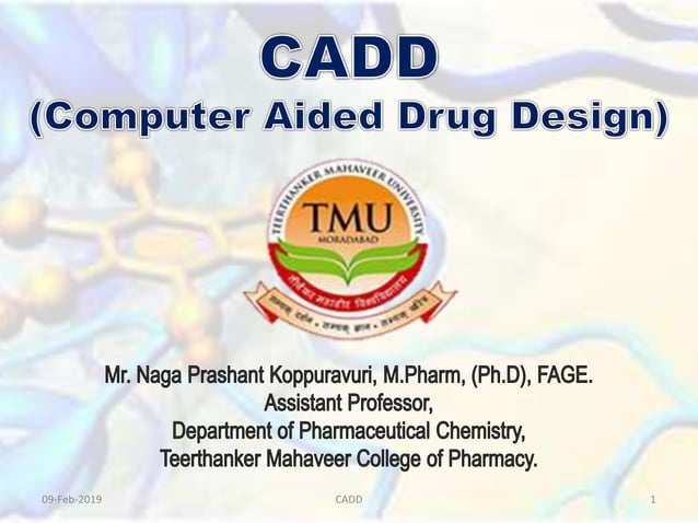 COMPUTER AIDED DRUG DESIGN | PPTX | Pharmaceutical Drugs | Medical Health