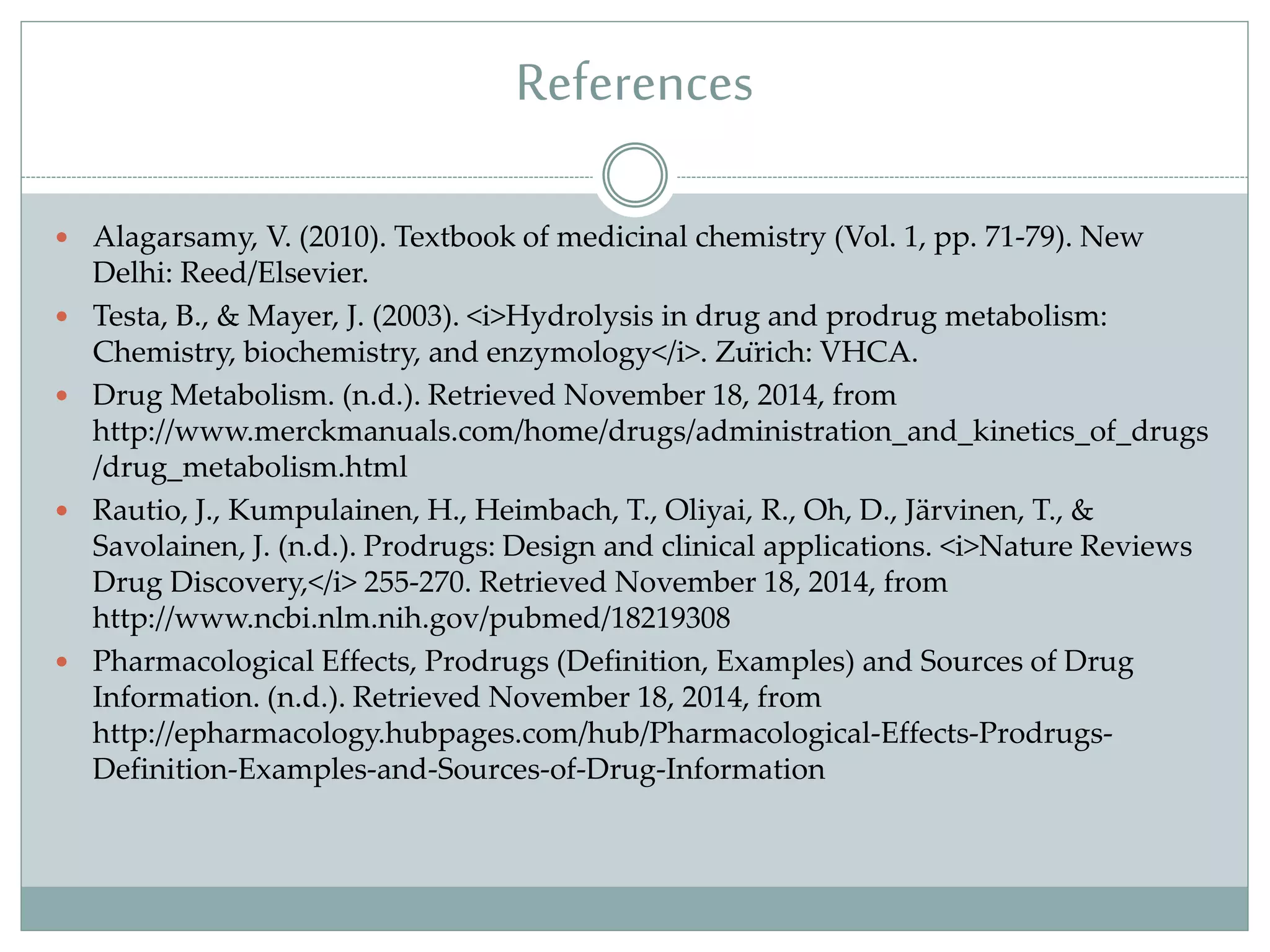 PRODRUGS | PPTX