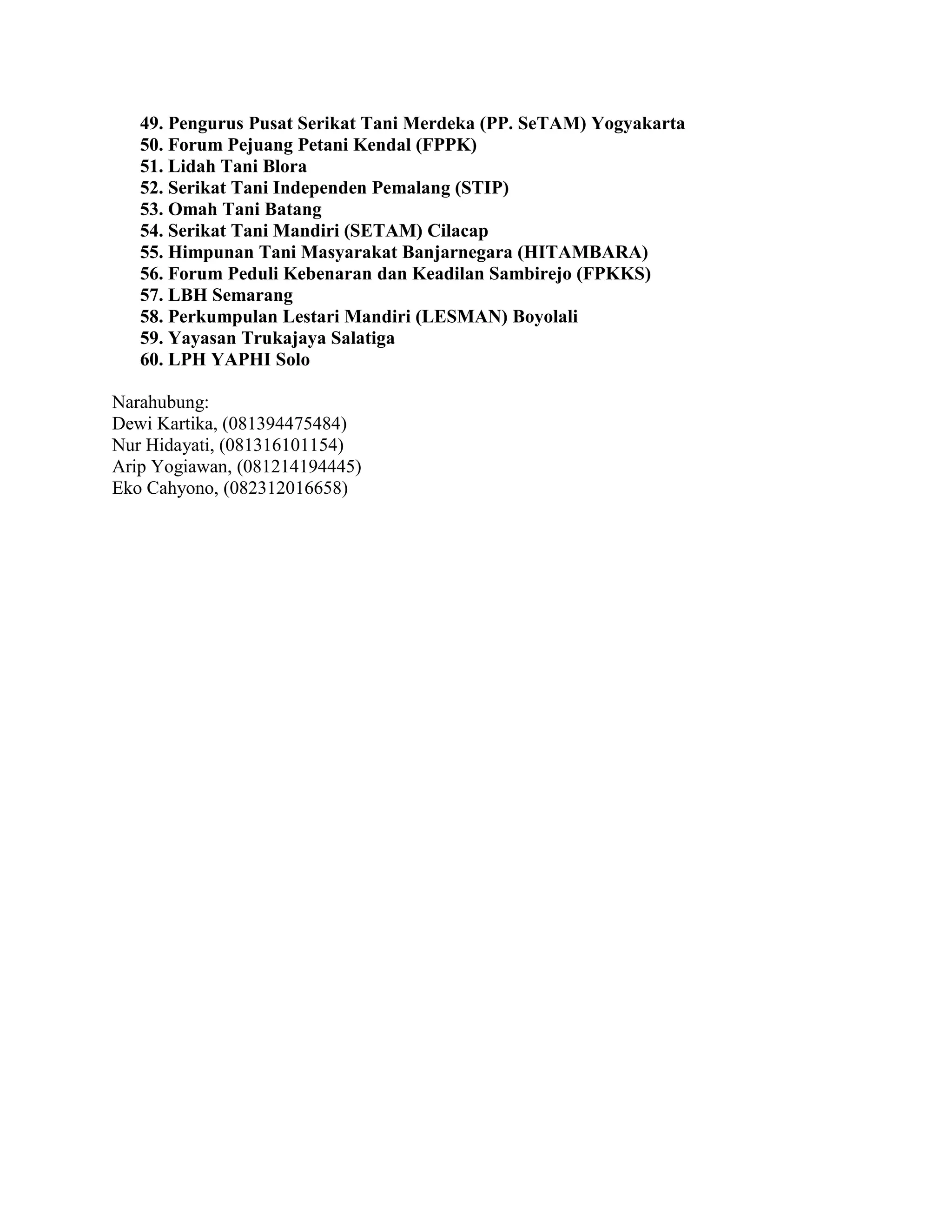 KNPA Sampaikan Surat Terbuka Untuk Presiden Jokowi | PDF