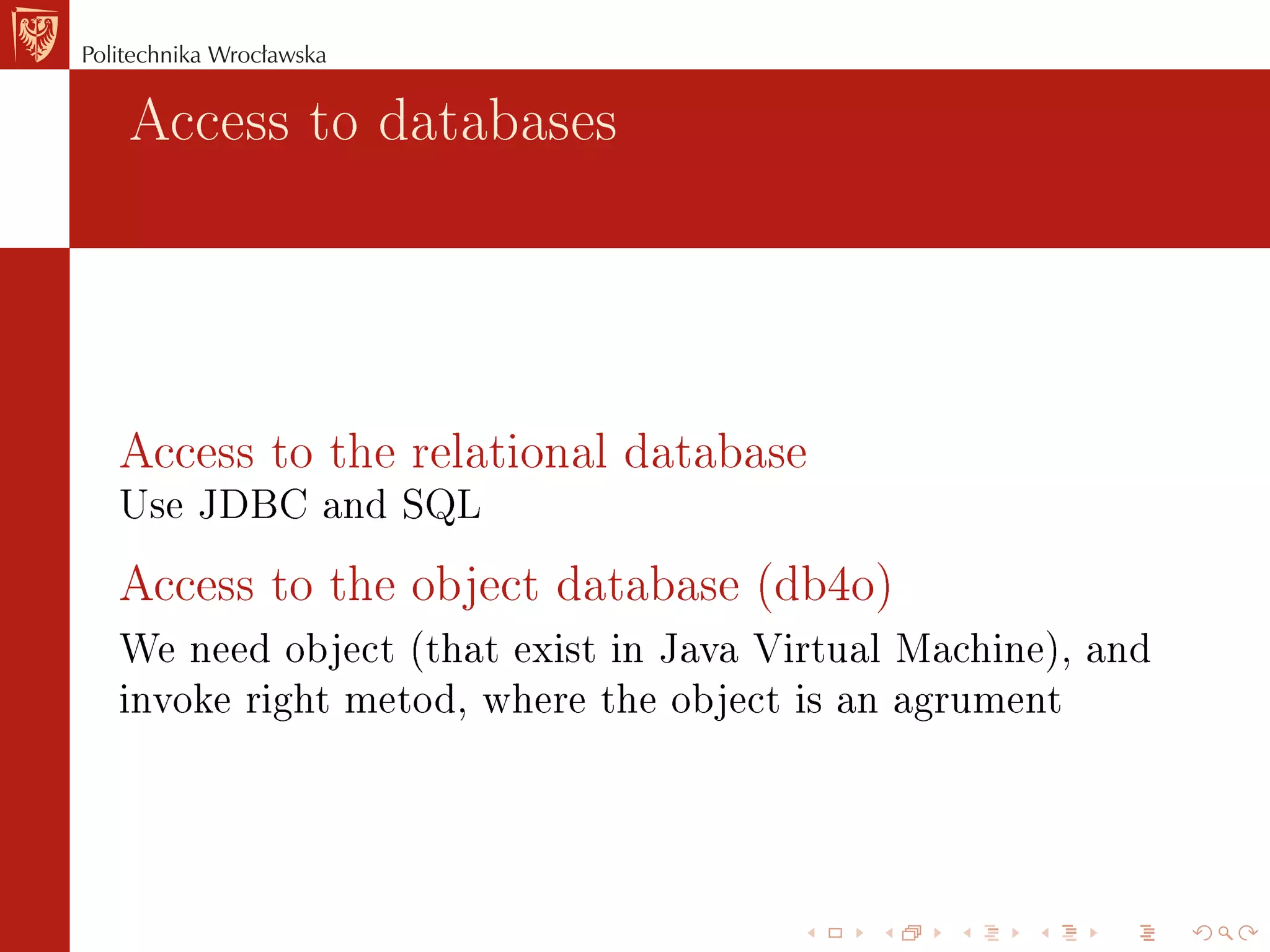 Automatic mechanism data migration between relational and object database | PPT