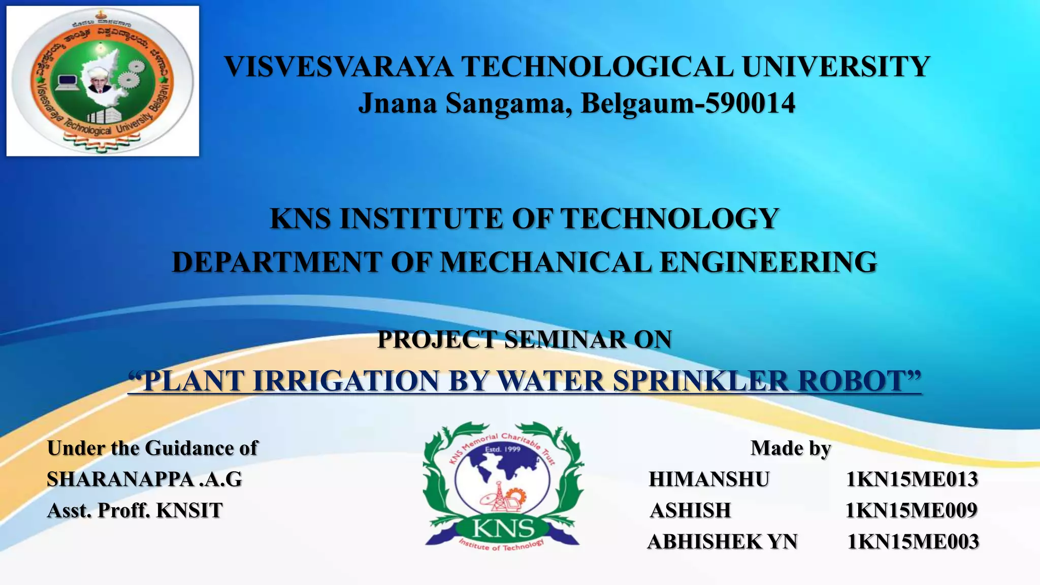 Kns institute of technology (4) | PPTX | Agriculture | Industries