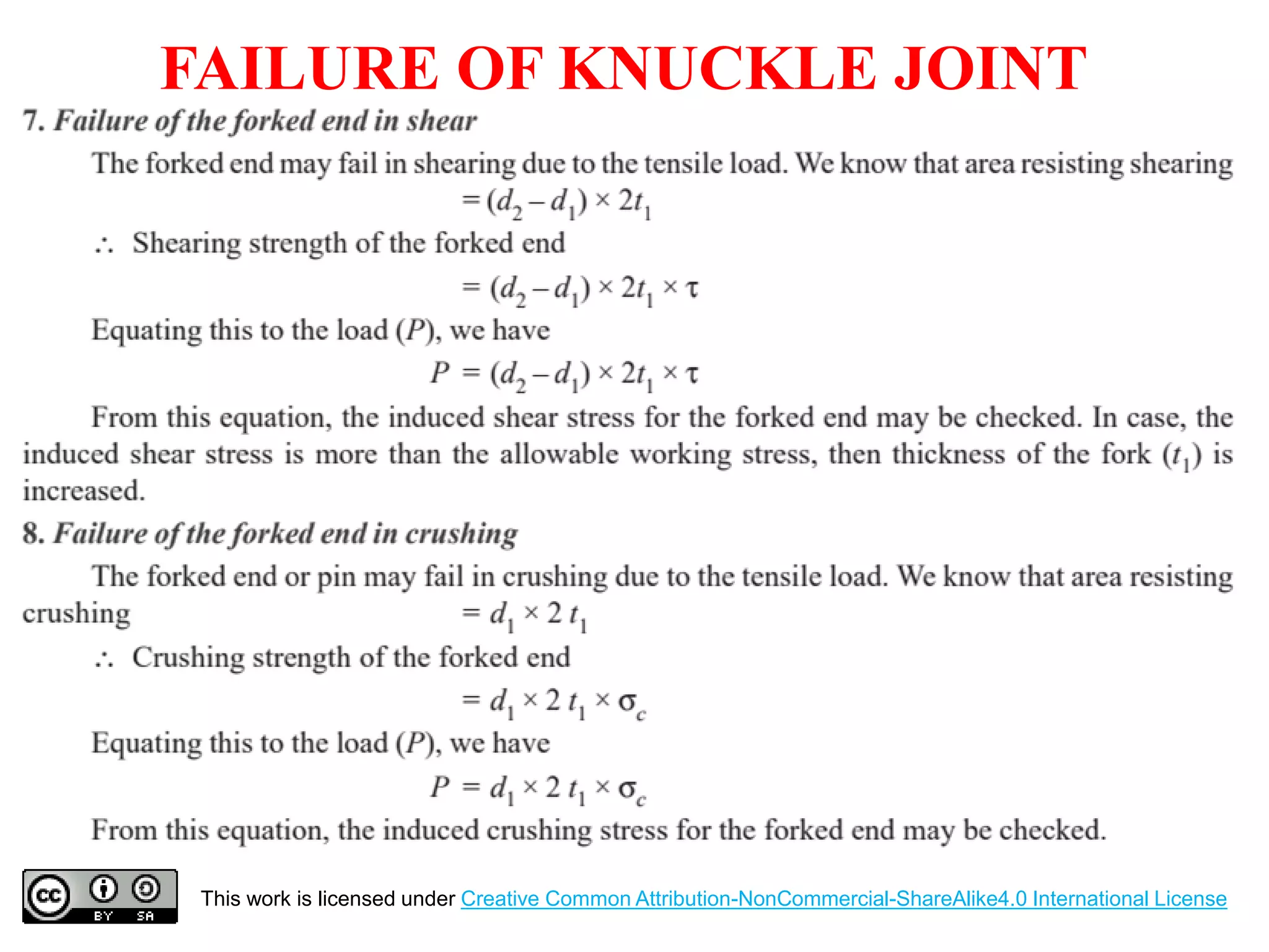 Knuckle joint | PDF
