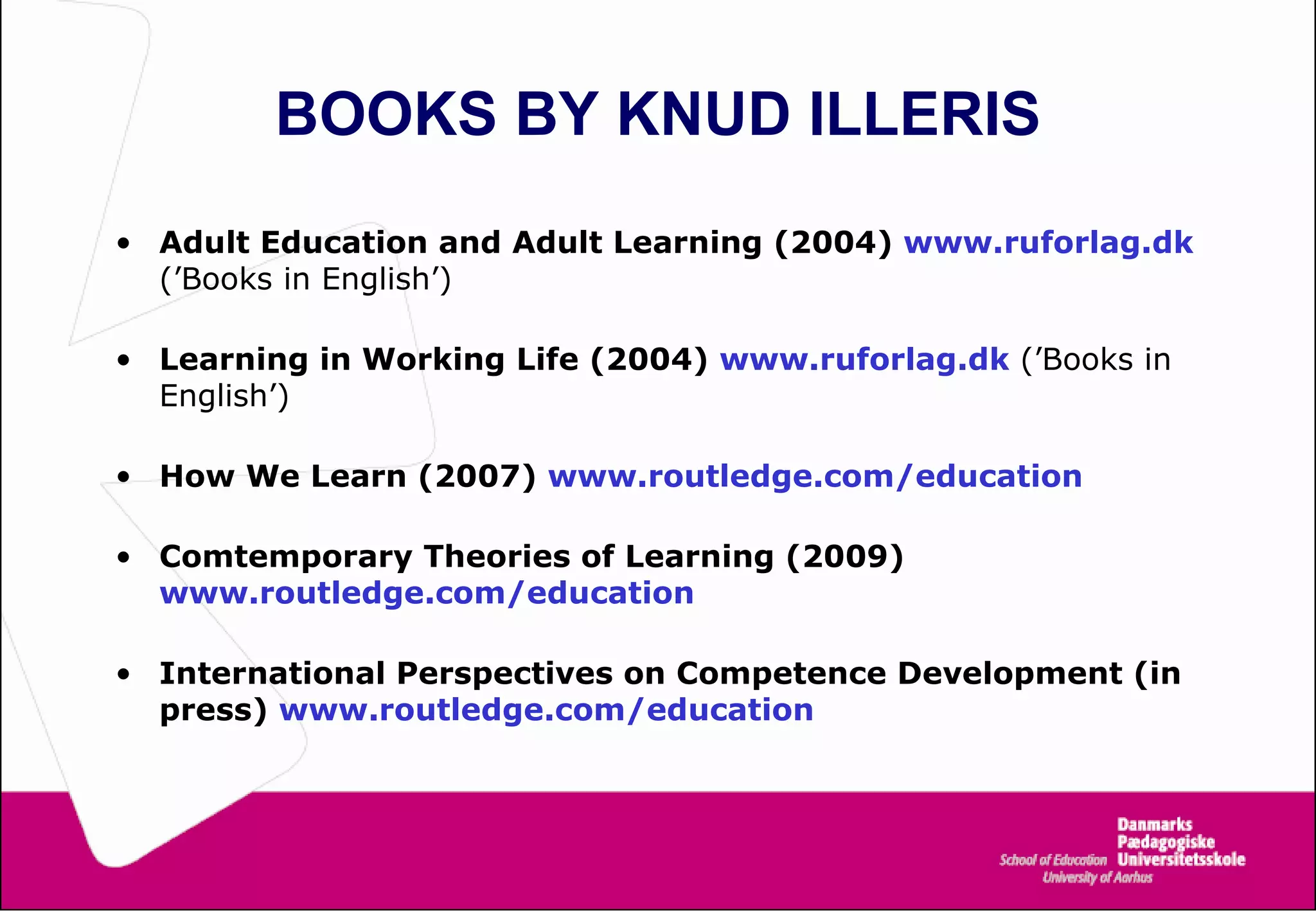 Knud Illeris Dublin | PPT
