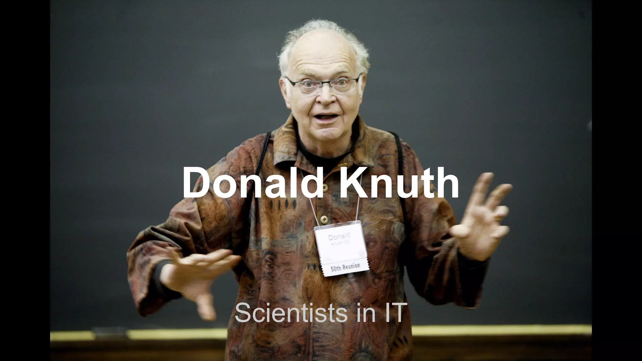 Donald Knuth | PPT